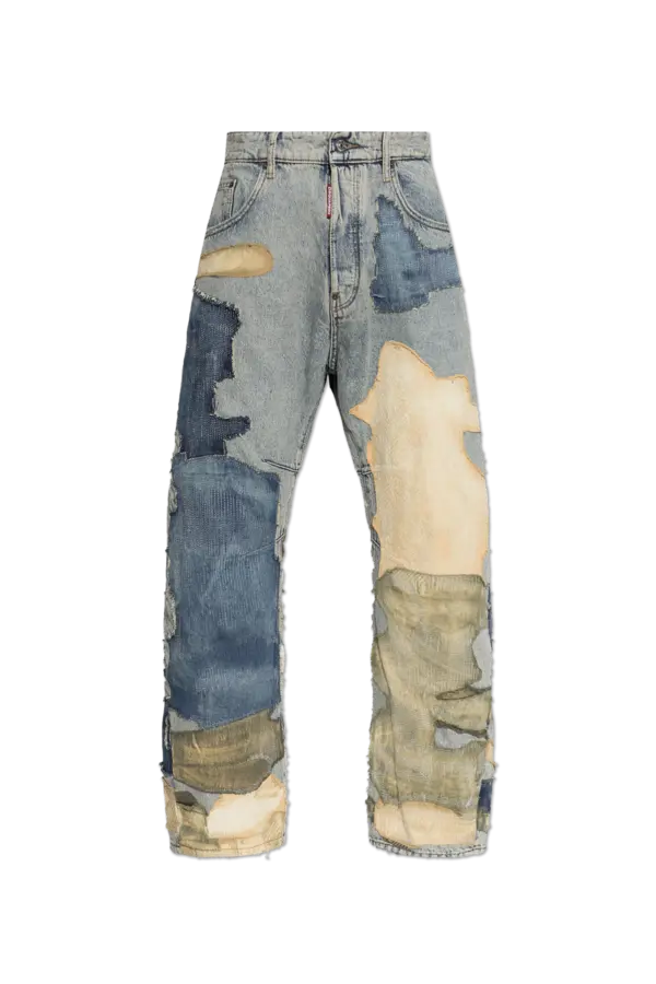 Dsquared2 Kawaii’ Jeans With Vintage Effect