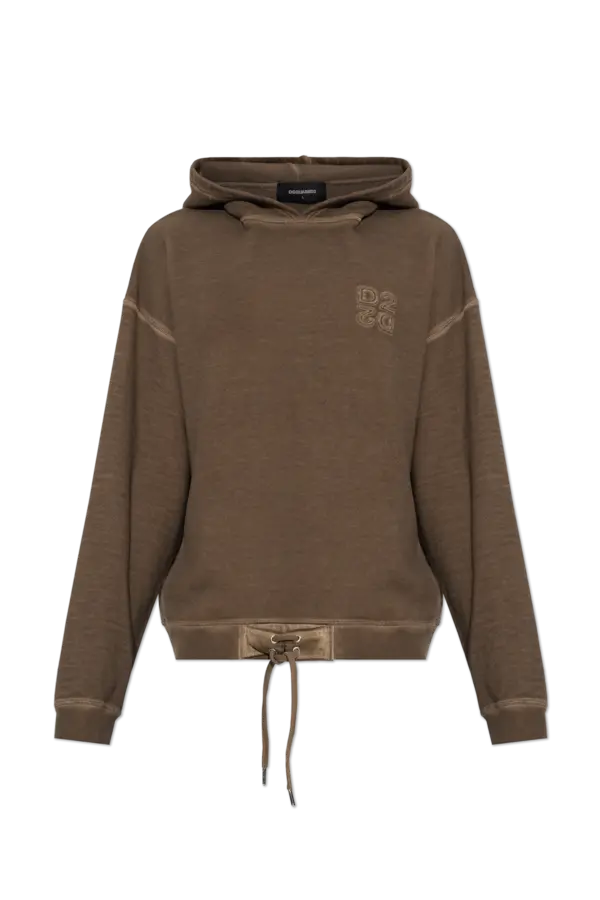 Dsquared2 Cotton Logo Hoodie