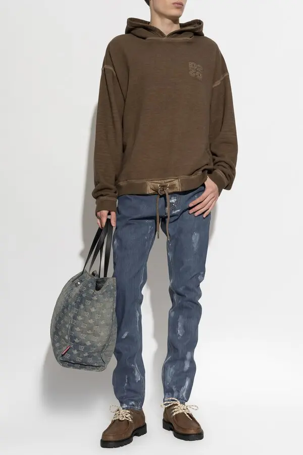 Dsquared2 Cotton Logo Hoodie