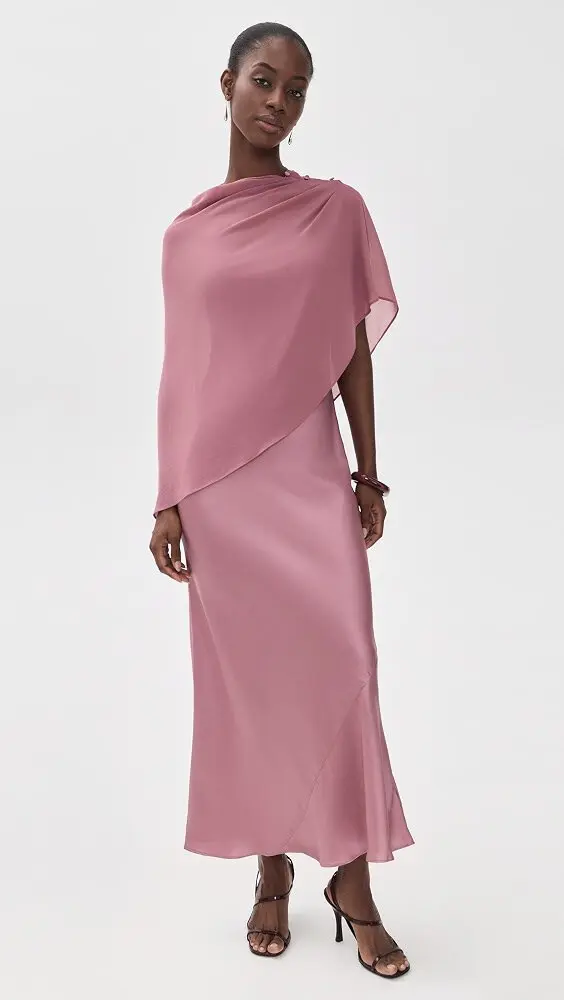 REFORMATION Lilibeth Silk Dress