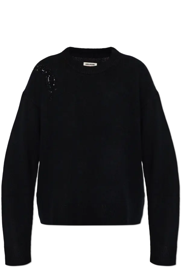 Zadig&Voltaire Wool Sweater 'markuz - Black