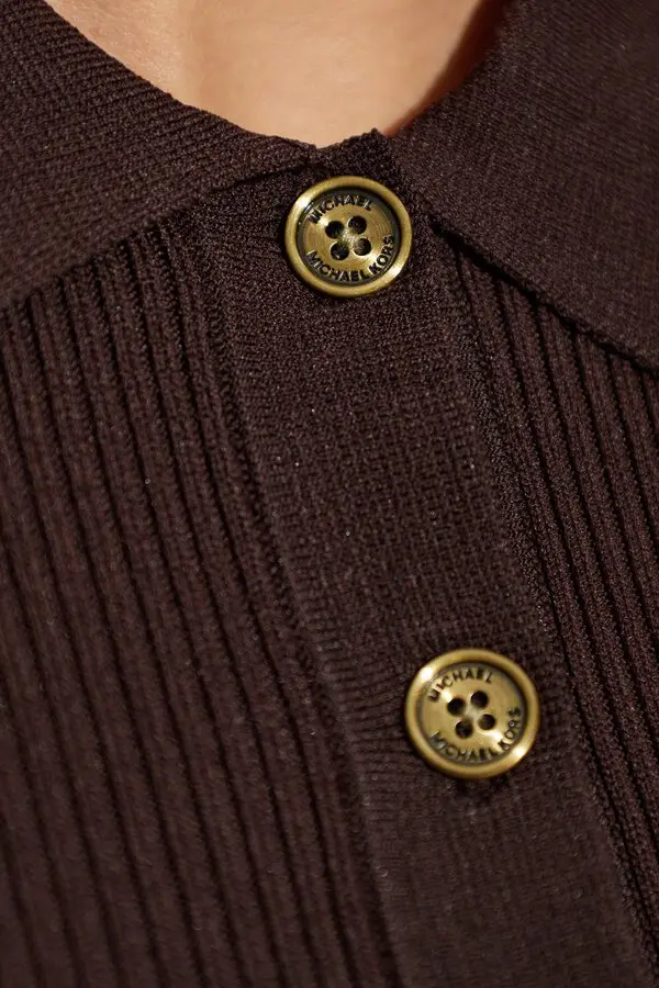 Michael Kors Long Sleeve Polo