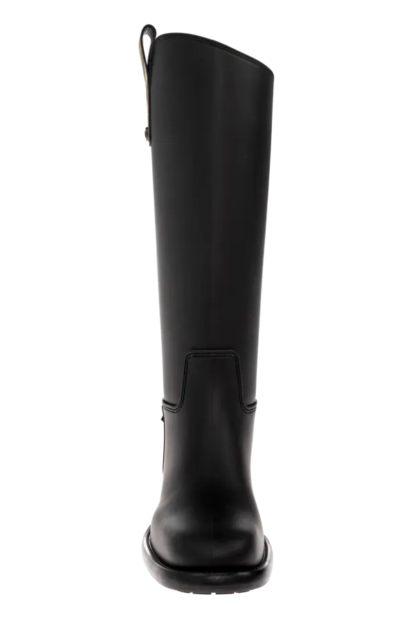 Burberry Cavalier Knee-high Rubber Boots