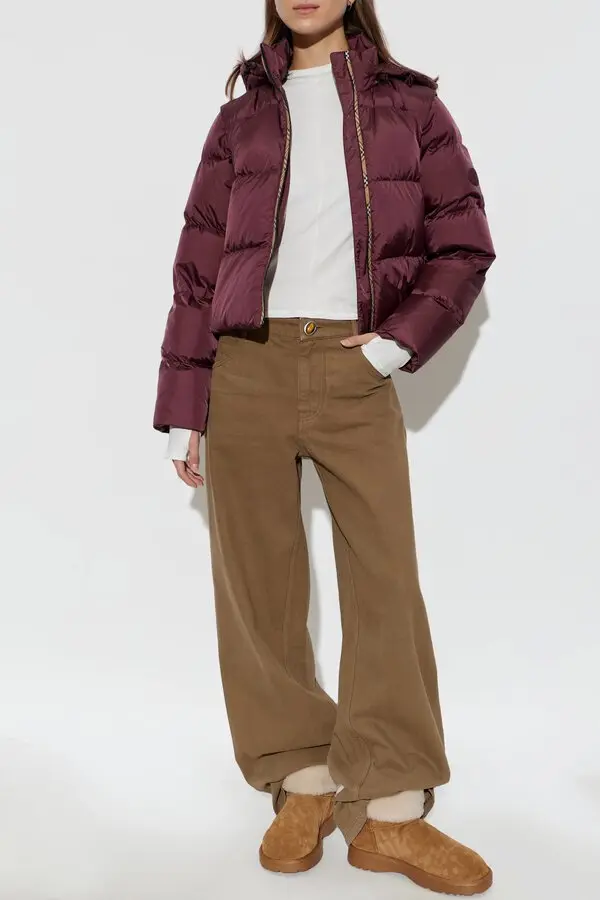 Burberry Flint’ Snow Boots - Brown