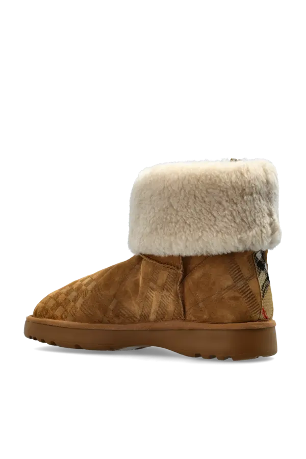 Burberry Flint’ Snow Boots - Brown