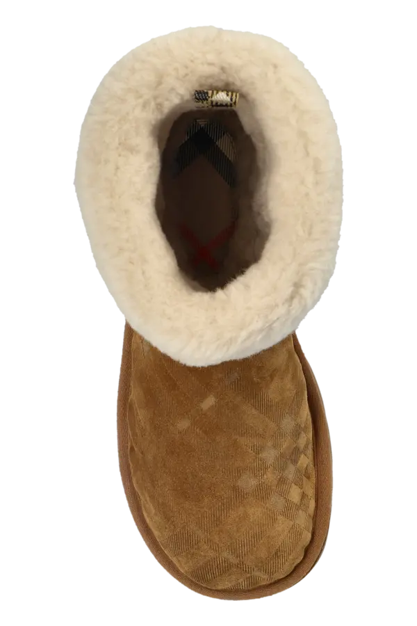 Burberry Flint’ Snow Boots - Brown
