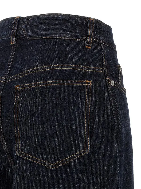 Jacquemus Le De-nimes Ovalo' Jeans - Blue