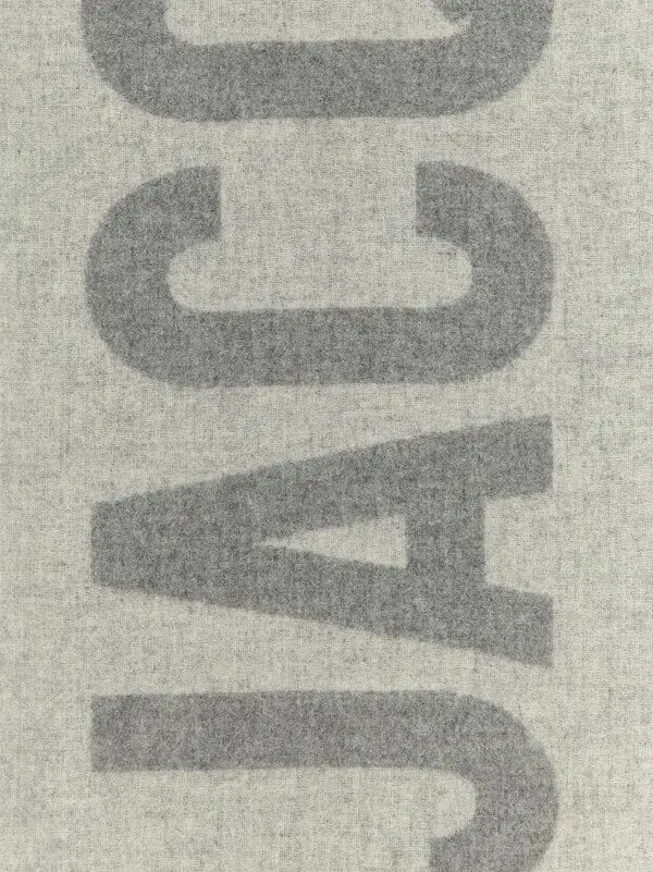 Jacquemus L'echarpe Scarf - Gray