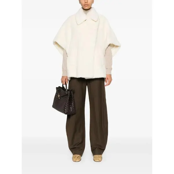 Max Mara Coats Capes - White