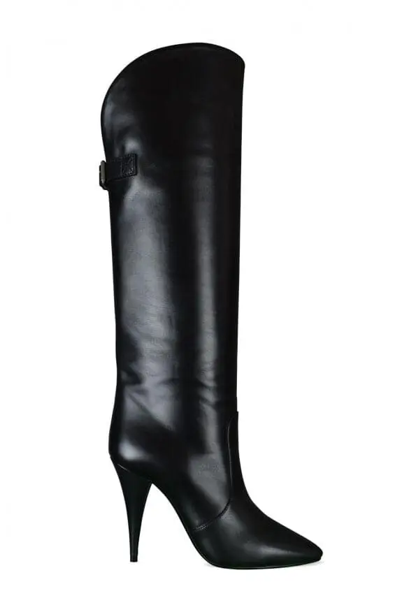 Saint Laurent Harper Boots - Black