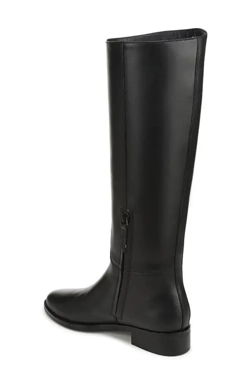 Veronica Beard Arabelle Riding Boot - Black Leather