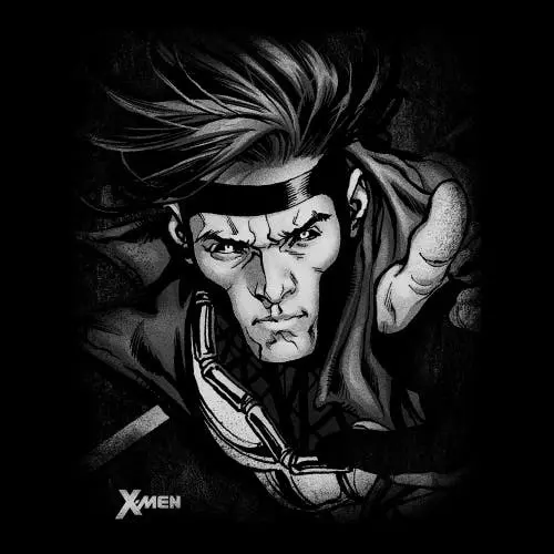 MARVEL: X-MEN '97 Monochrome Gambit Short Sleeve T-shirt