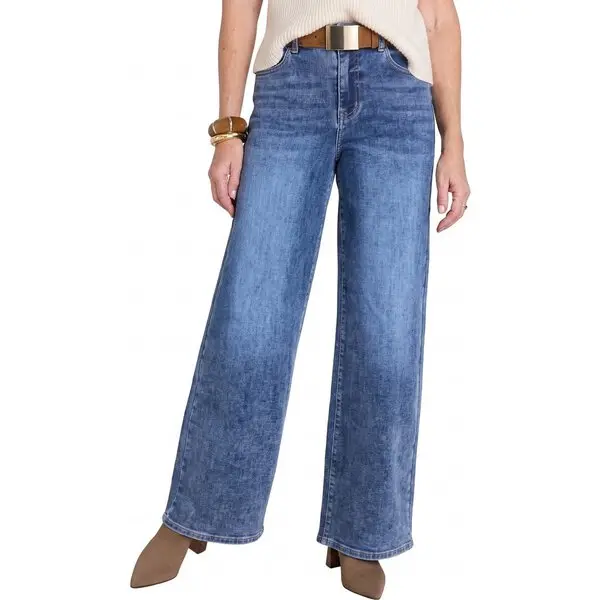 THE NOLI SHOP Celeste Slim Palazzo Jeans