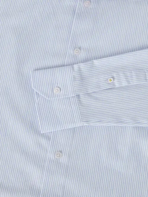 Robert Talbott Reynolds Ultra Light Weight Brushed Fine Stripe Shirt