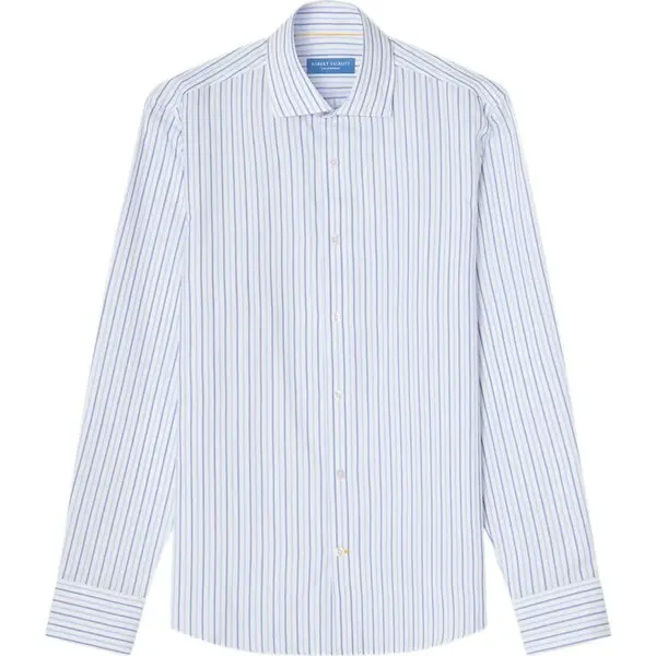 Robert Talbott Reynolds Ultra Light Weight Brushed Stripe Shirt