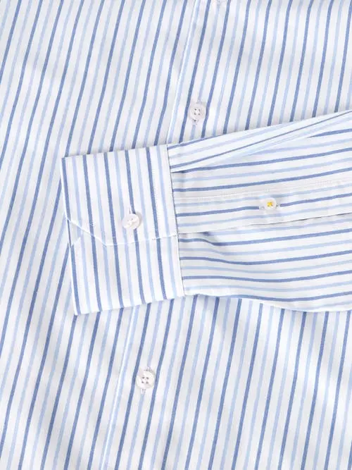 Robert Talbott Reynolds Ultra Light Weight Brushed Stripe Shirt