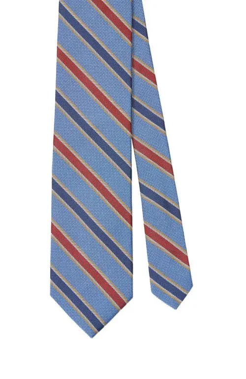 Robert Talbott Robert Textured Best Of Class Necktie - Blue Multi