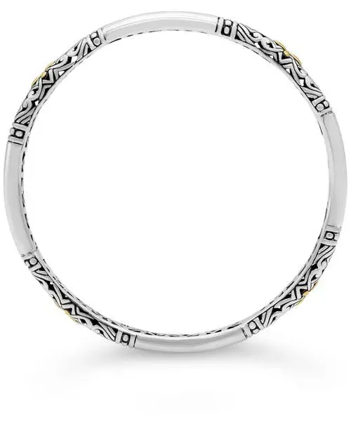 DEVATA Filigree Bangle Slide-on Bracelet