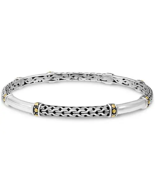 DEVATA Dragon Bone Slide-on Bangle Bracelet