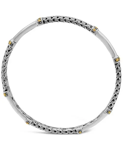 DEVATA Dragon Bone Slide-on Bangle Bracelet