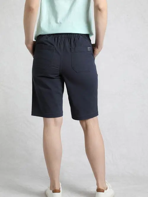 WEIRD FISH Kinnie Summer Shorts - Navy