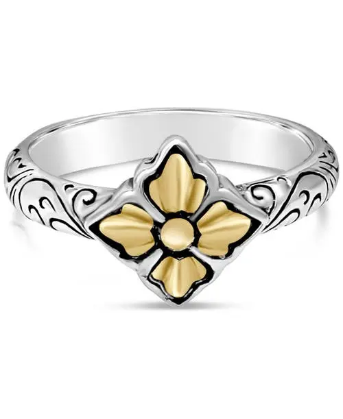 DEVATA Maple Leaf Ring - Silver