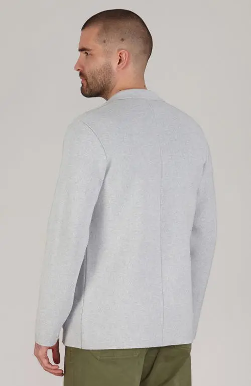 PAUL JAMES Midweight Cotton Deconstructed Blazer - Lightgrey