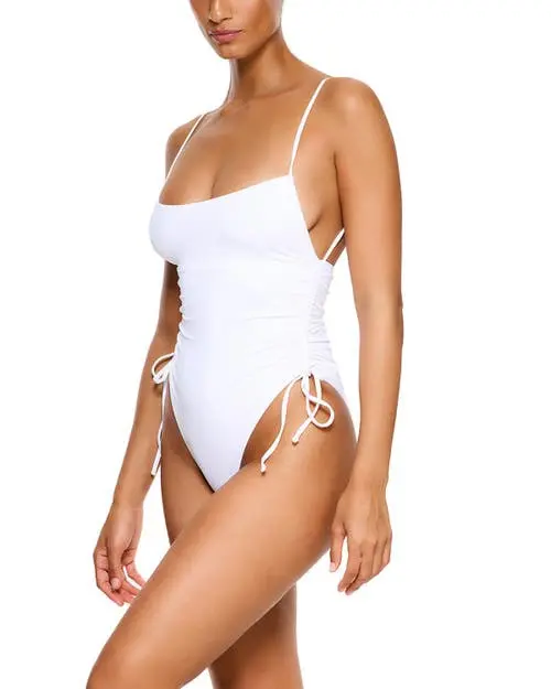 GOTTEX Vacay Mode Adjustable One Piece Swimsuit - White