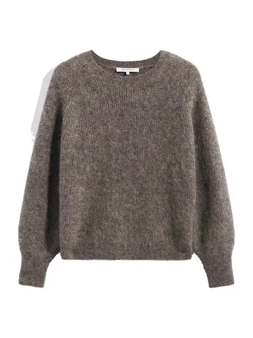 Gerard Darel Riya Mohair Blend Sweater - Bronze