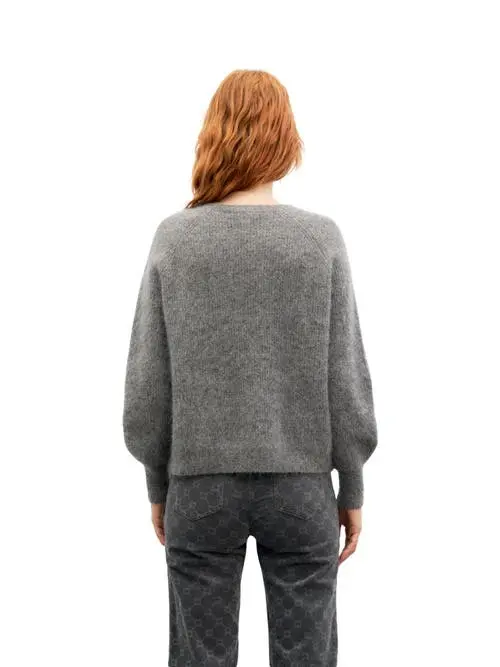 Gerard Darel Riya Mohair Blend Sweater - Bronze
