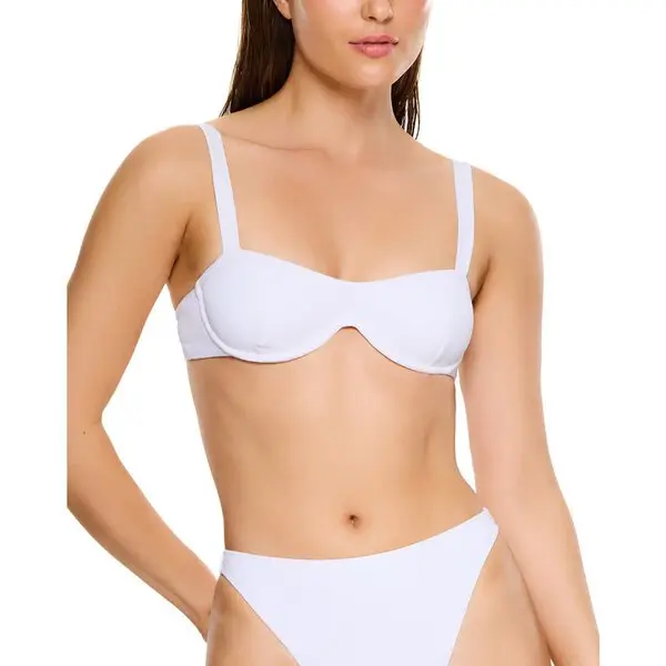 GOTTEX Vacay Mode Underwire Bikini Top Swimsuit - White