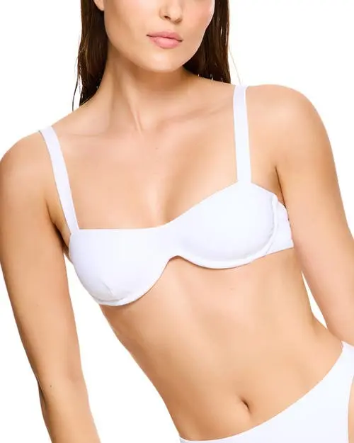 GOTTEX Vacay Mode Underwire Bikini Top Swimsuit - White