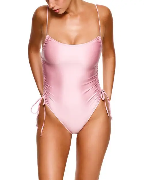 GOTTEX Satin Royale Adjustable One Piece Swimsuit