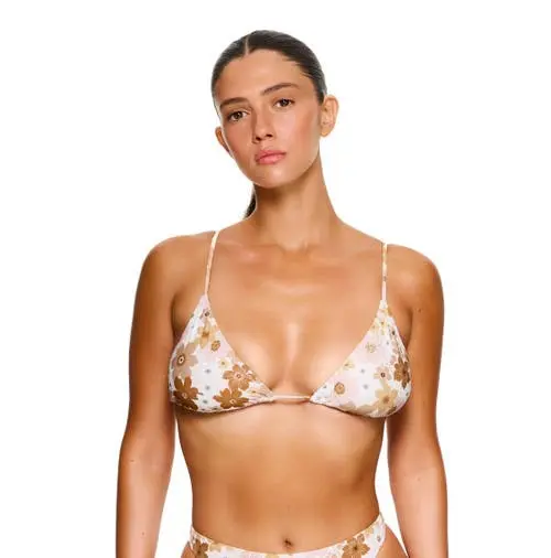 GOTTEX Nostalgic Bloom Triangle Bikini Top Swimsuit