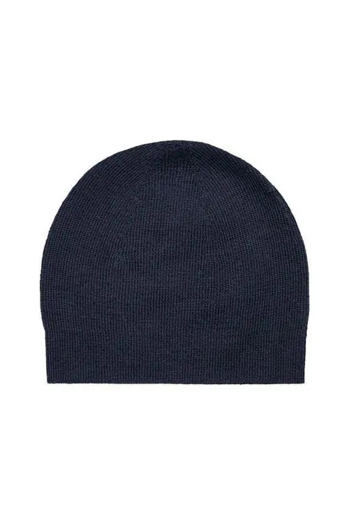 PAUL JAMES Neith Merino Wool Skull Cap - Navy