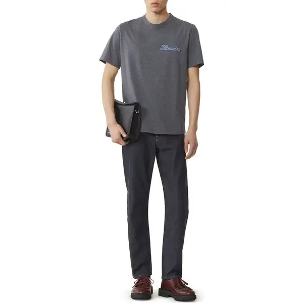 LANVIN Ribbon Cotton T-shirt