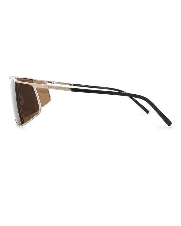 Saint Laurent Metal Rectangular Sunglasses