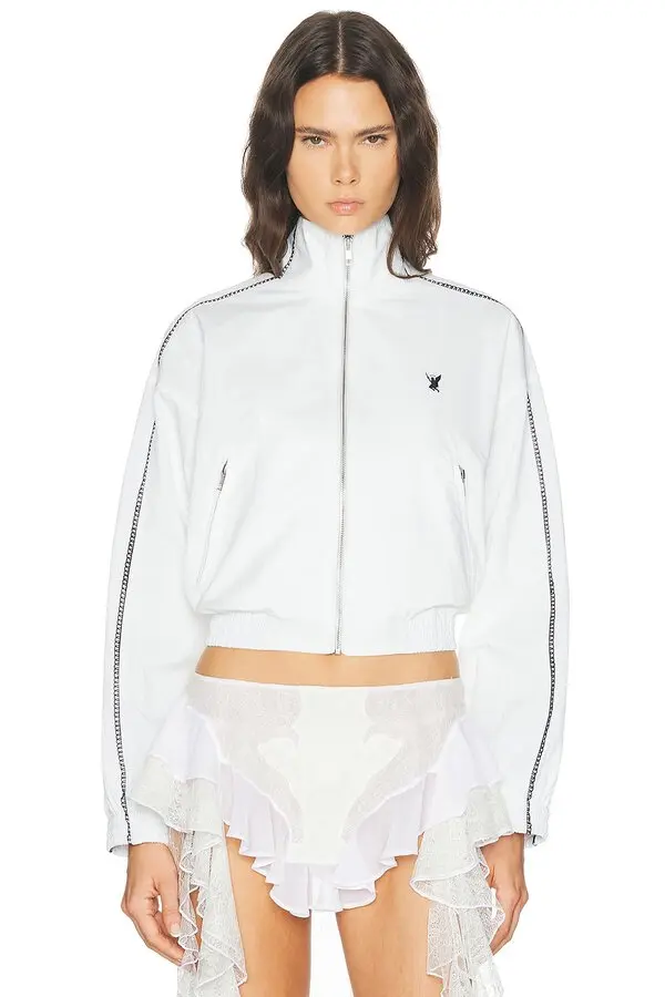 HAELO Archangel Track Jacket In White