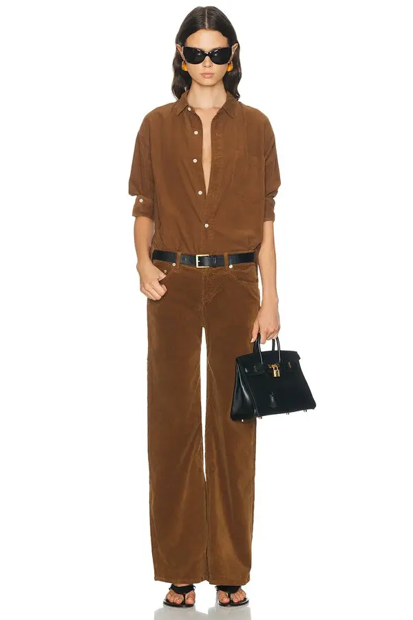 Citizens Of Humanity Kayla Corduroy Shirt - Manuka
