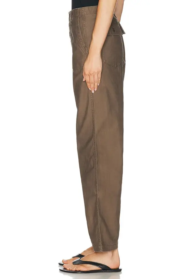 Eterne Banjo Slub Cotton Sateen Pant