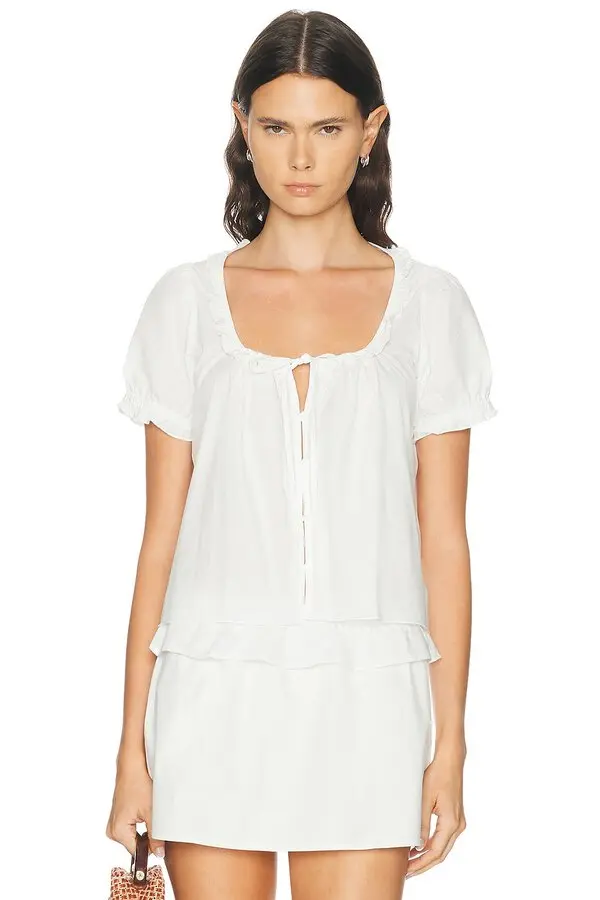 DEIJI STUDIOS Flounced Top