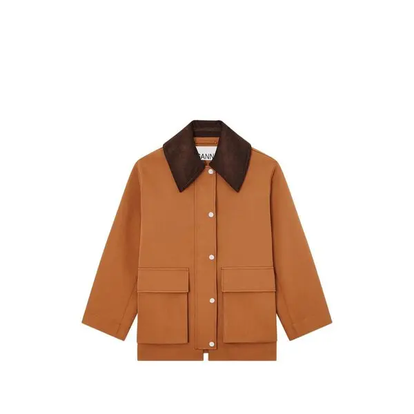 GANNI Jackets Shirt Jackets
