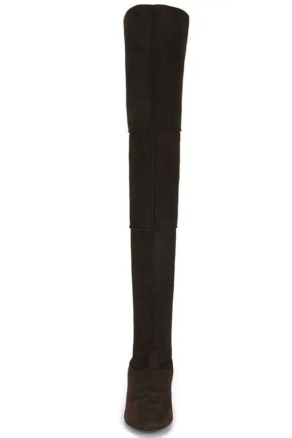 Magda Butrym Over Knee Shearling Boot