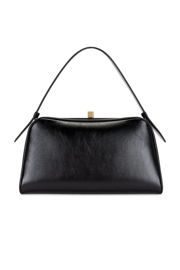 Khaite Cate Handbag In Brown - Black