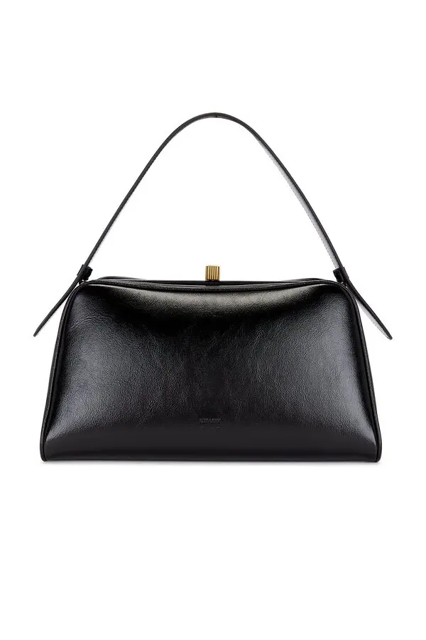 Khaite Cate Handbag In Brown - Black