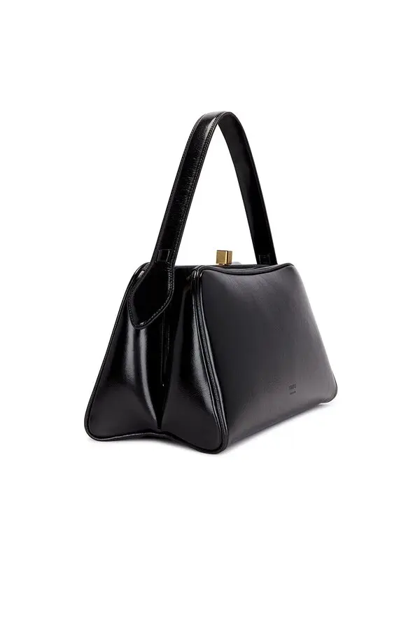 Khaite Cate Handbag In Brown - Black
