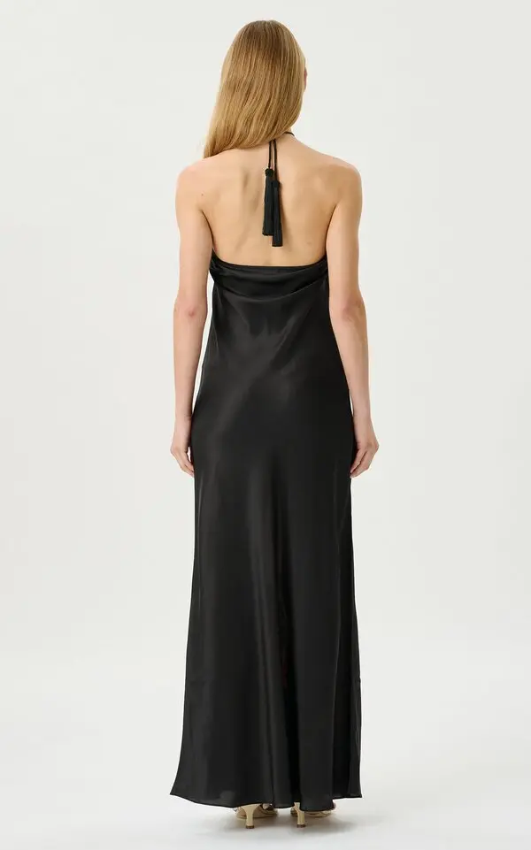 ROAME Tallulah Silk-blend Maxi Dress