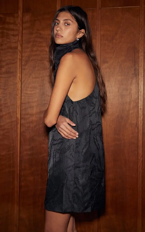 ROAME Kalli Jacquard Mini Dress