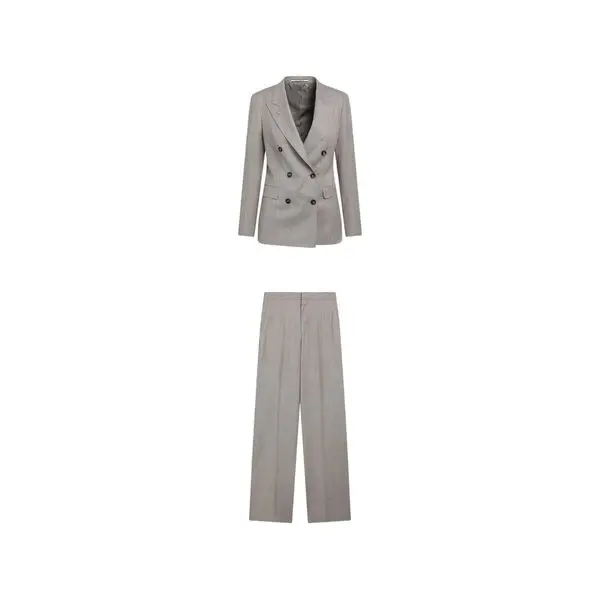 Tagliatore Grey Trousers Tailored Trousers