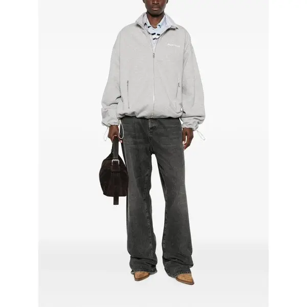 Miu Miu Grey Tops Sweatshirts - Gray